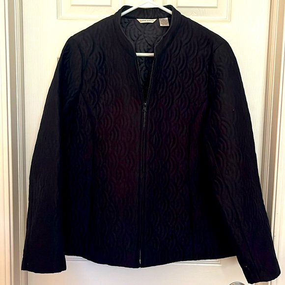 Laura Ashley | Jackets & Coats | Laura Ashley Black Quilted Jacket ...